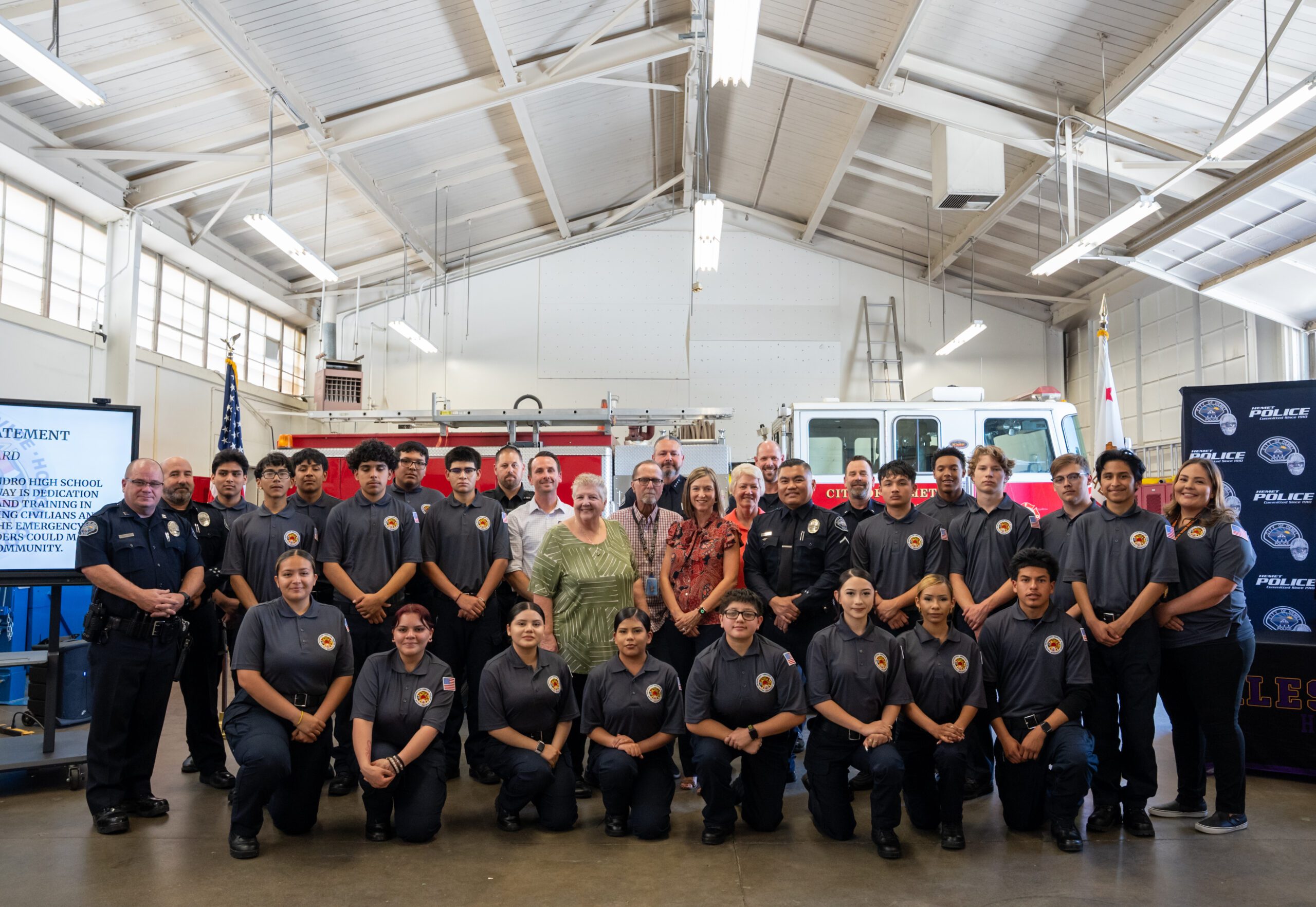 HEMET PD DONATES POLICE VEHICLE TO ALESSANDRO STUDENTS | Hemet Police ...